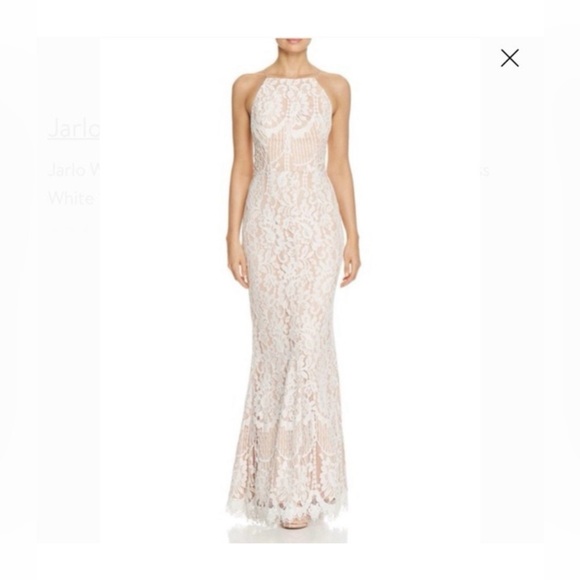 Jarlo London | Dresses | Nwt Jarlo High Neck Lace Gown | Poshmark
